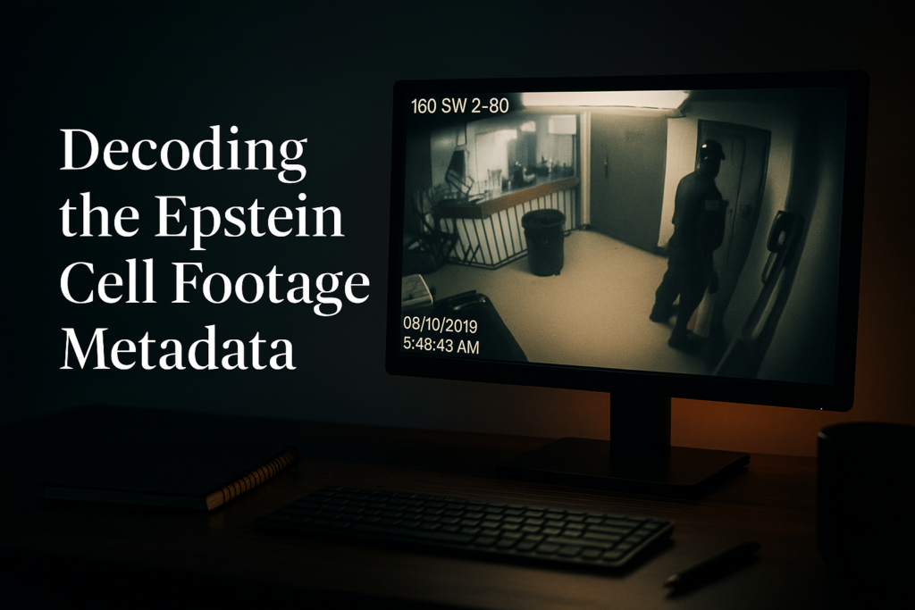 Expose the "unedited" Epstein video's edits on your iPhone - The Photo ...