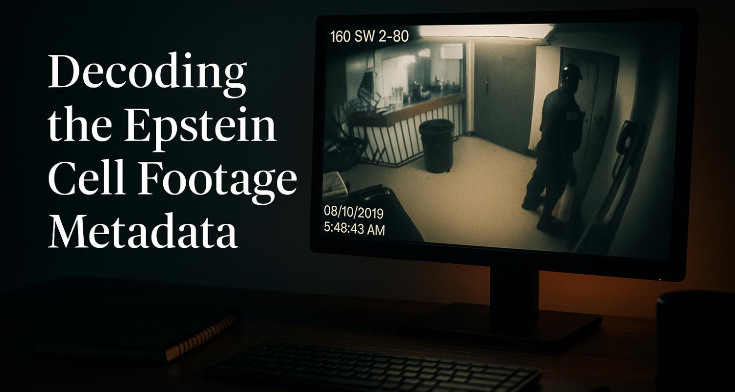 Expose the "unedited" Epstein video's edits on your iPhone - The Photo ...